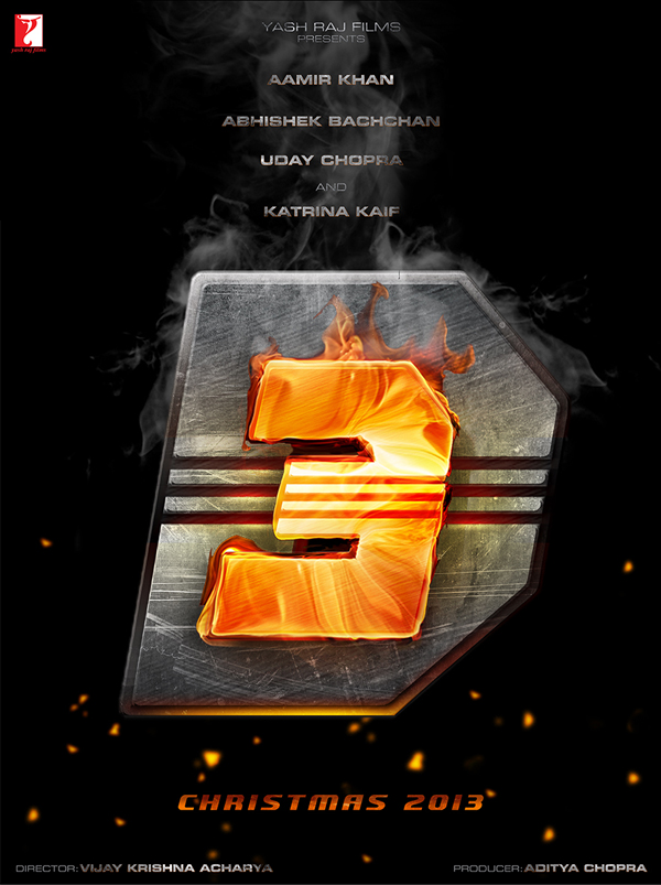 Exclusive First Digital Poster and Logo of Dhoom 3 | News